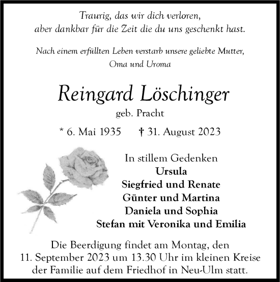 Traueranzeigen | Südwest Presse Trauer