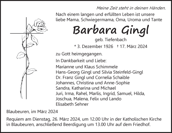 Traueranzeigen | Südwest Presse Trauer