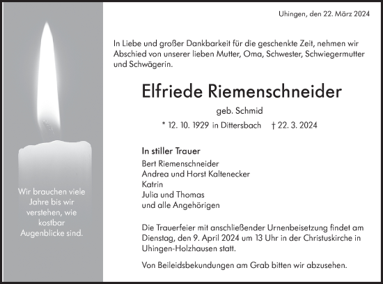 Traueranzeigen | Südwest Presse Trauer