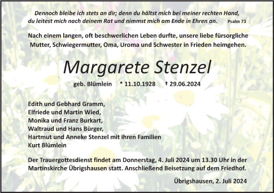 Traueranzeigen aus schwäbisch-hall | Südwest Presse Trauer