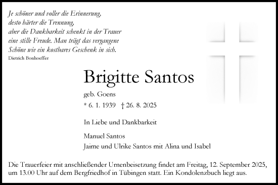 Traueranzeigen | Südwest Presse Trauer